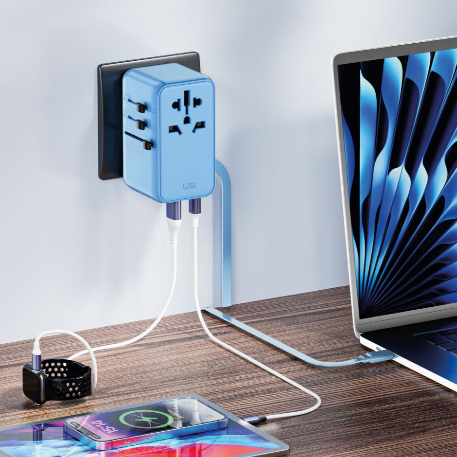 LZEL Travel Chargers – Compact & Fast Power On the Go – Lzel